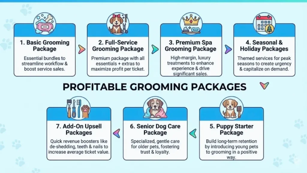 7 Creative Grooming Package Ideas and How to Manage Them
